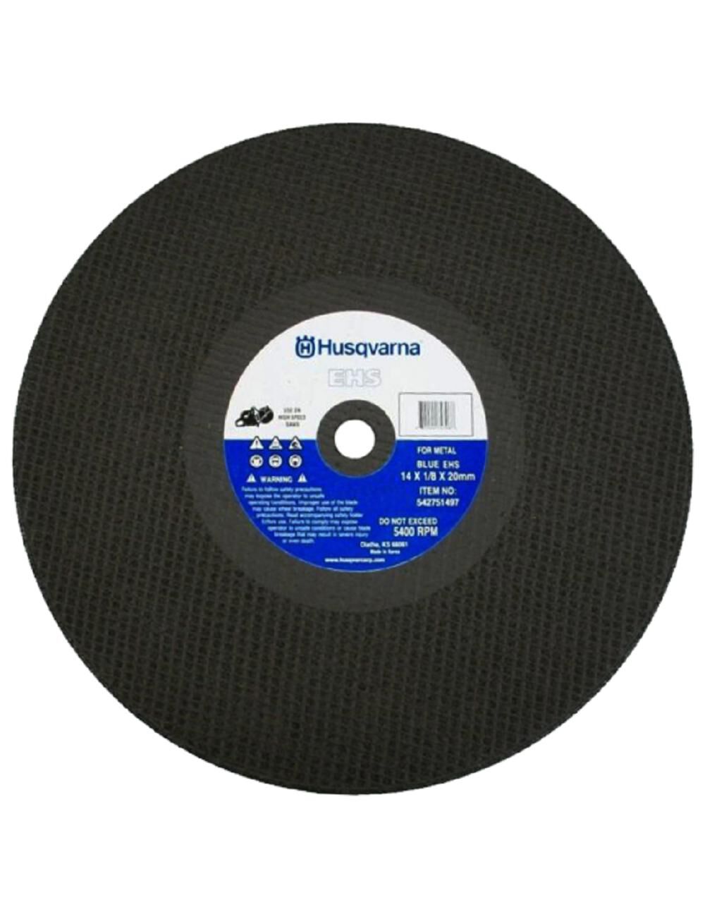 Husqvarna Construction 14In X 1/8In X 20Mm Blue Ehs High Speed Abrasive ...