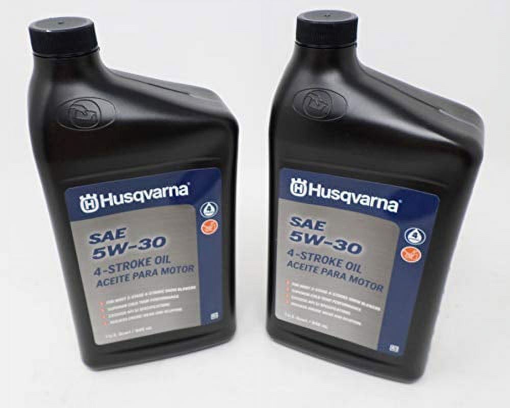Husqvarna 32-oz 4-Cycle 5W-30 Snow Blower Engine Oil 593153503 (Pack of ...