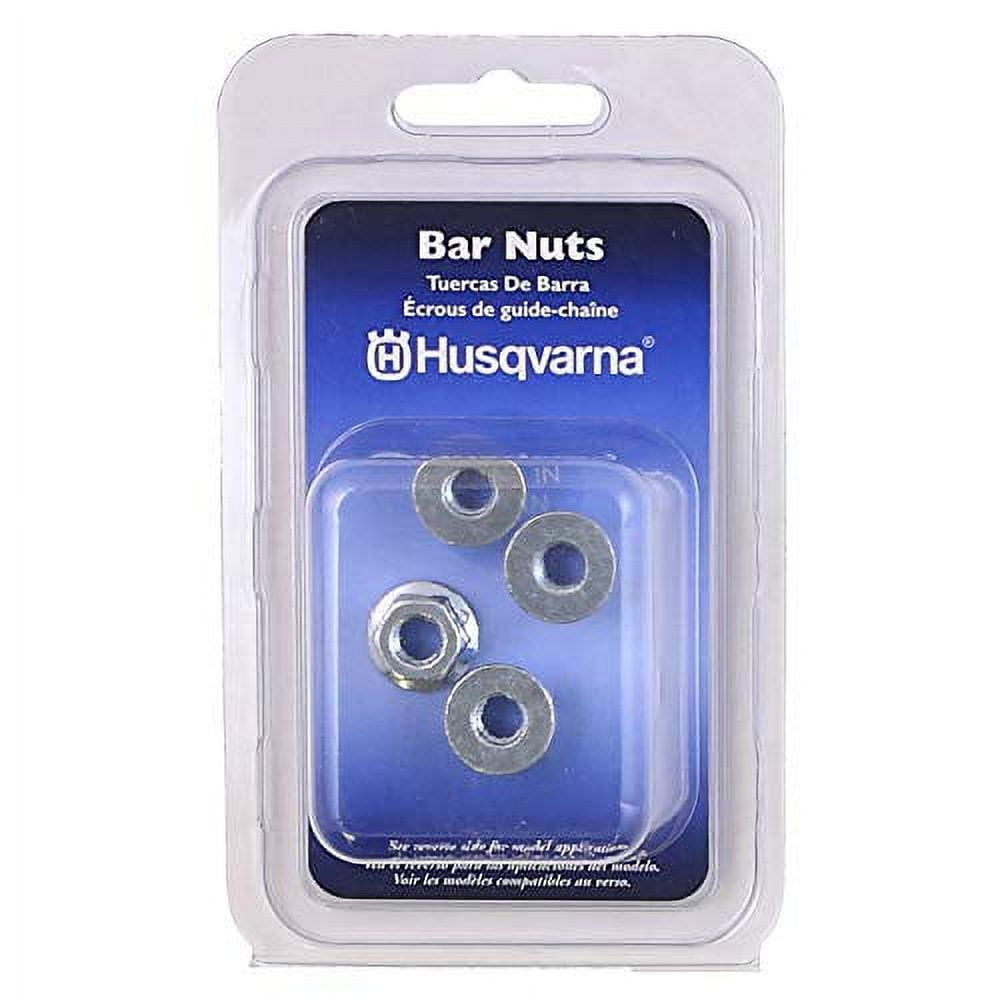 Husqvarna 531300382 Chain Saw Bar Nuts, 4 Pack - Walmart.com