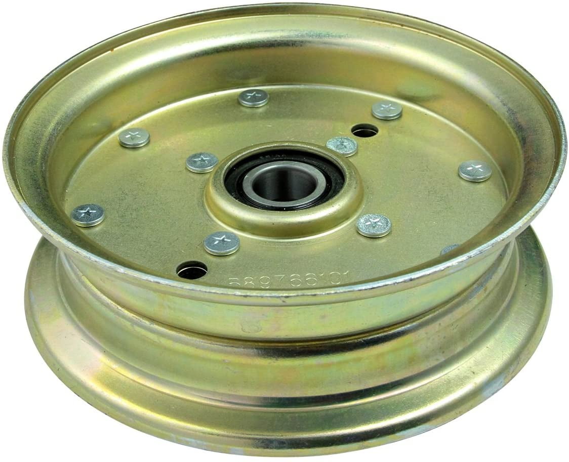 Husqvarna 589766102 Flat Idler Pulley Compatible With 539-132728, 539112196, 539131148 ...