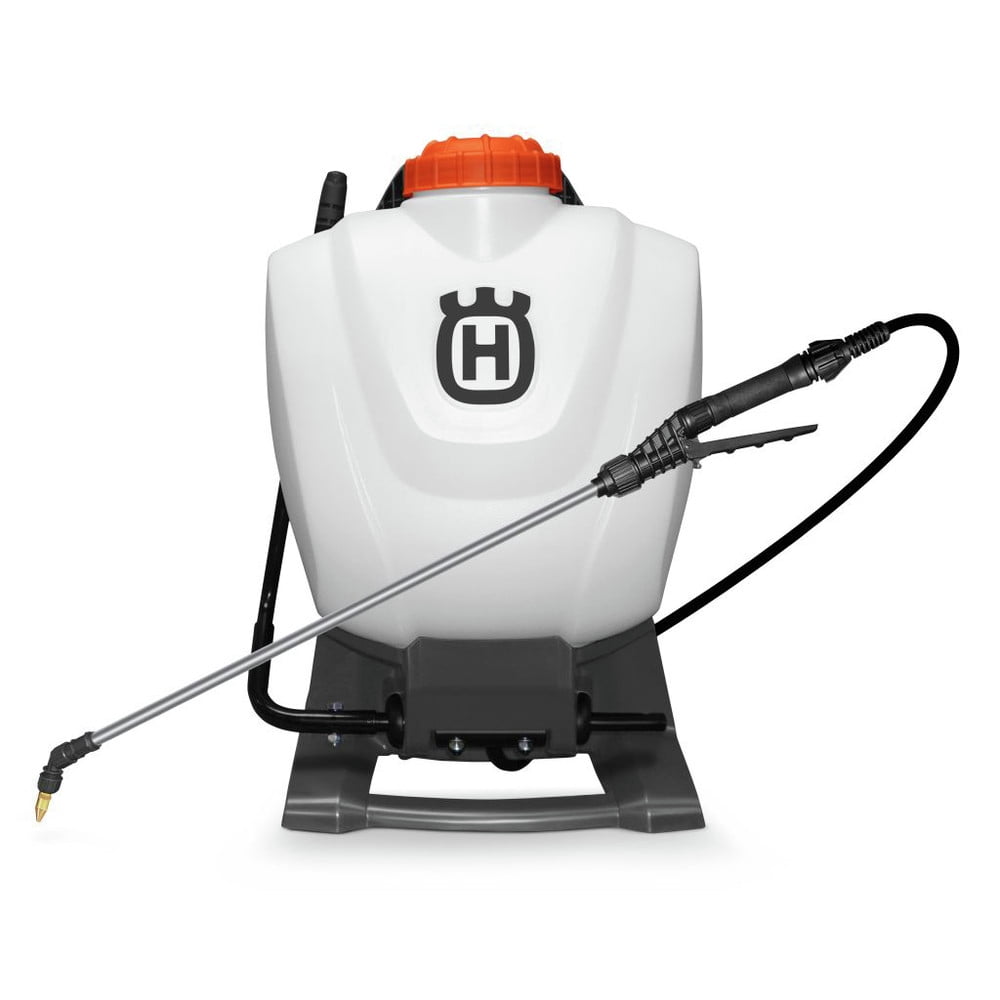 Husqvarna 4 Gal. Backpack Sprayer with Chemical Pump and Wand ...