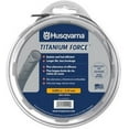 Husqvarna Titanium Force Trimmer Line, 0.095" x 200 ft, Silver, Co ...