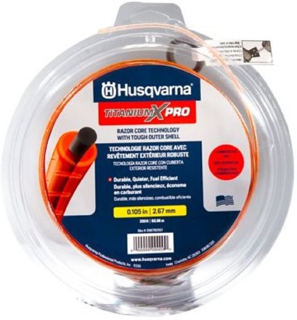 Husqvarna 596780501 Xp Force Professional Grade Dual Polymer String ...