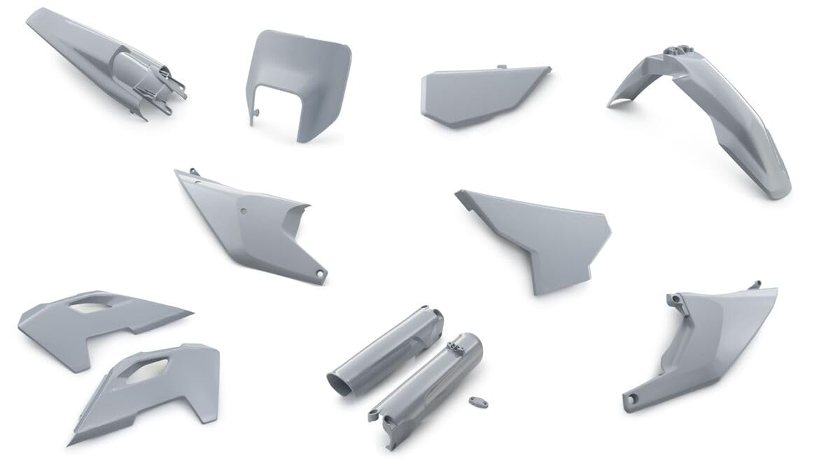Husqvarna Motorcycles Plastic Parts Kit (TE/FE) (150-501) (2024+) (grey ...