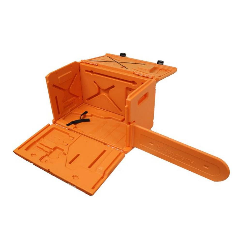 Husqvarna Powerbox 20 Inch Bar Protective Storage Carrying Box Chainsaw ...