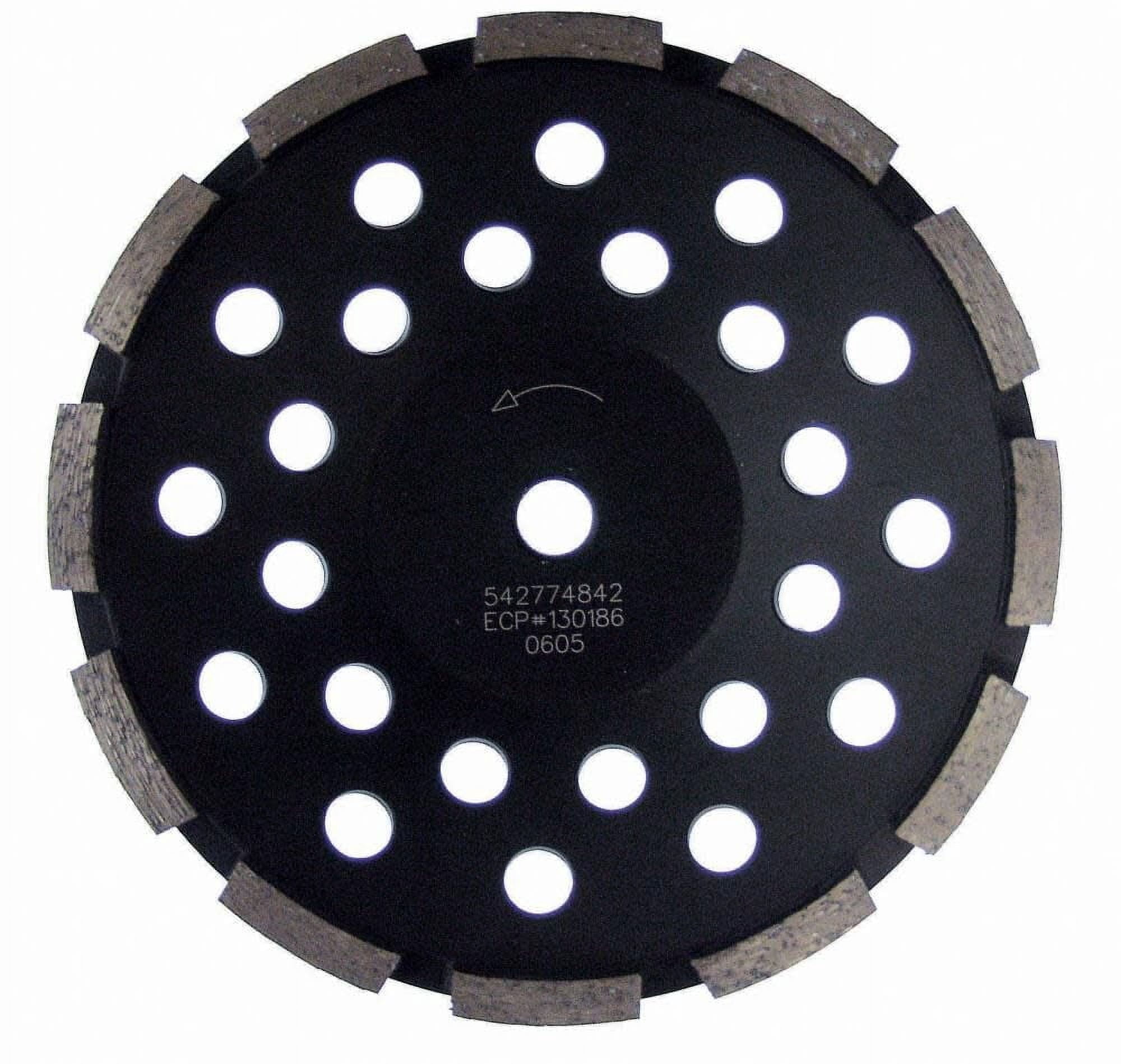 Husqvarna Segment Cup Wheel,Diamond,Sgl,7x5/8-11 LW1-5 - Walmart.com