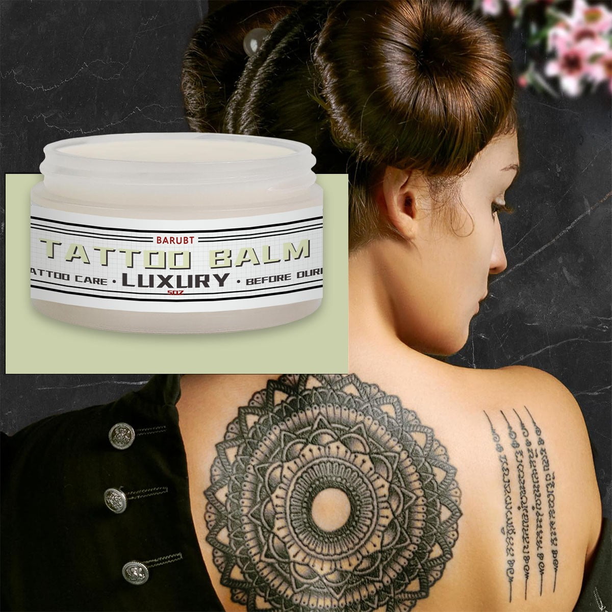 Hustle Butter Deluxe Tattoo Aftercare Tattoo Lotion Balm - Heals & Protects New Tattoos ...