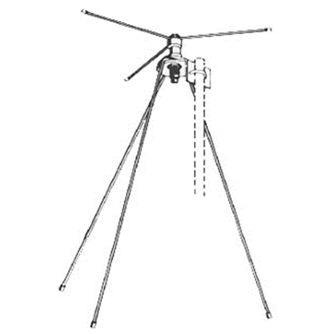 Hustler DCX Discone Monitor Scanner Base Antennaenna 40-999 Mhz ...