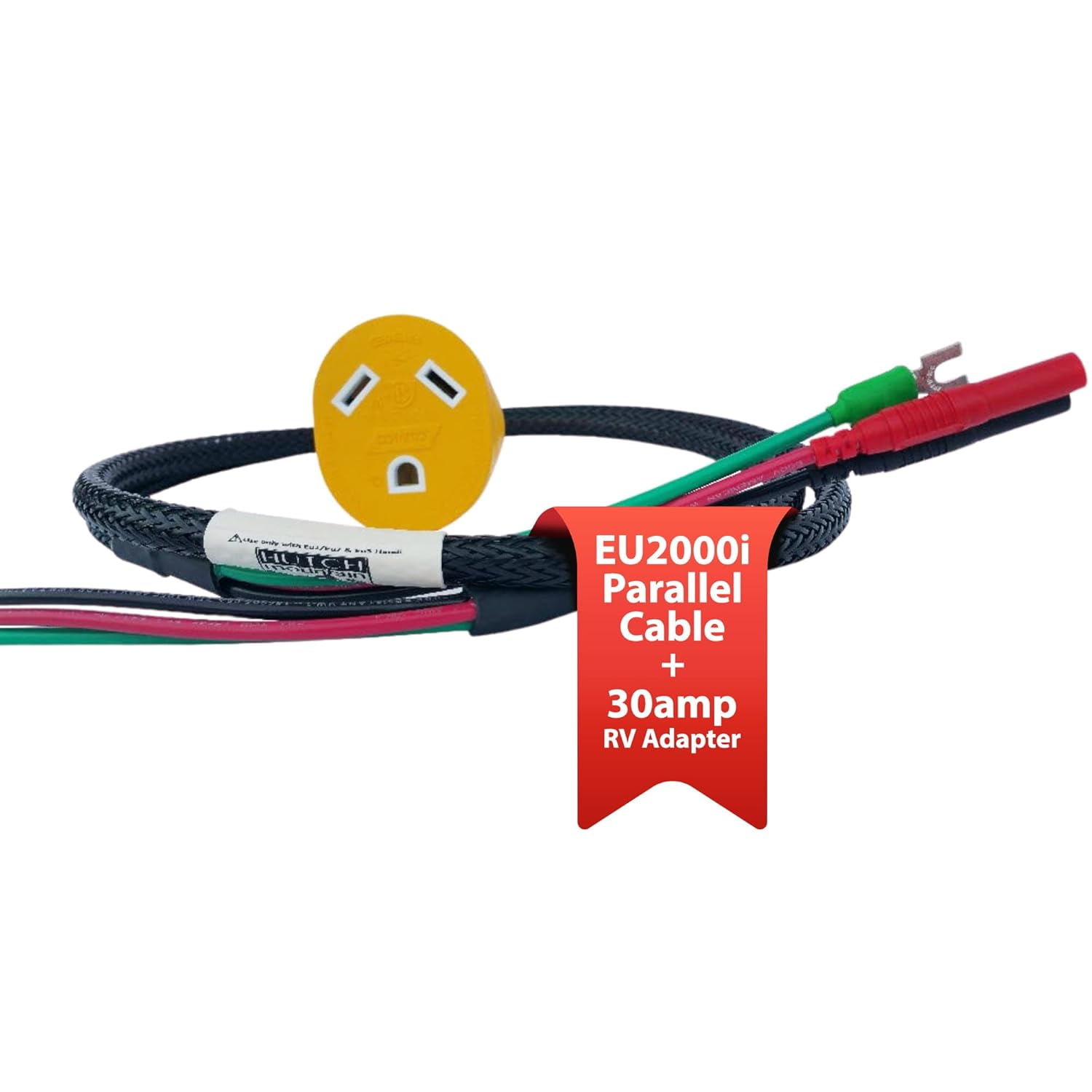 Hutch Mountain Parallel Cable Compatible with Honda EU2000i & EU2200i ...