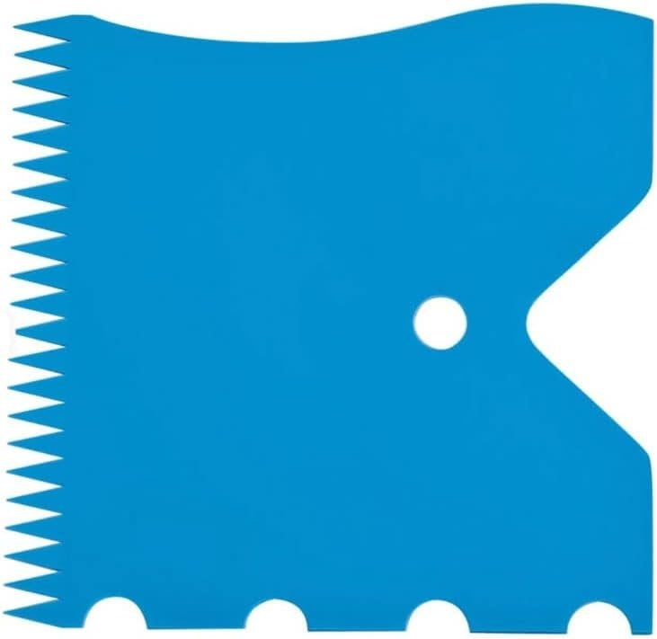 Hutzler 4-in-1 Cake Edger - Comb, Ridge, Wave and Corner Frosting ...