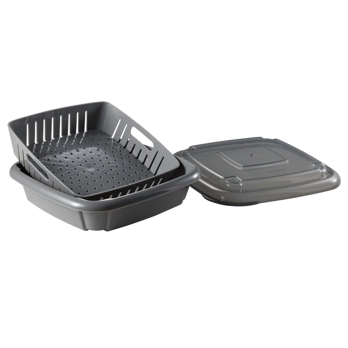 Hutzler 3-in-1 Bitty Box Berry Keeper, Berry Colander & Saver Container ...