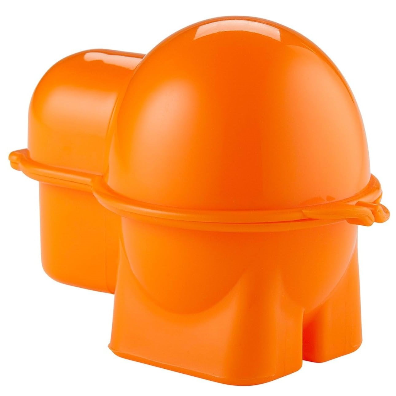 Hutzler Egg To-Go Container with Salt Shaker, Hard Boiled Egg Holder ...