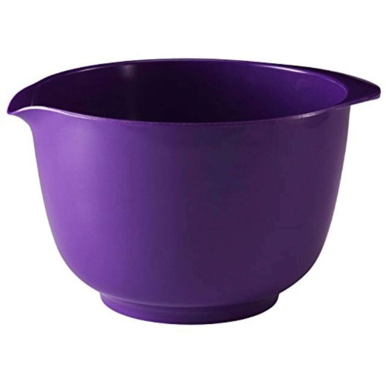 Hutzler Margrethe 2 Liter Mixing Bowl, Purple - Walmart.com
