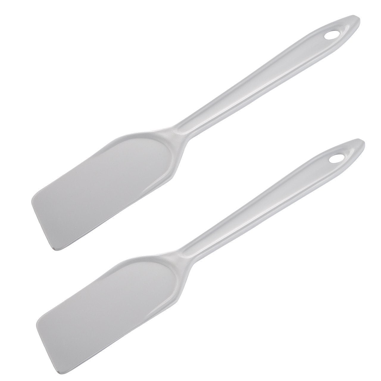 Hutzler Set of 2 LOPOL Reinforced Nylon Spatula Scrapers - White ...