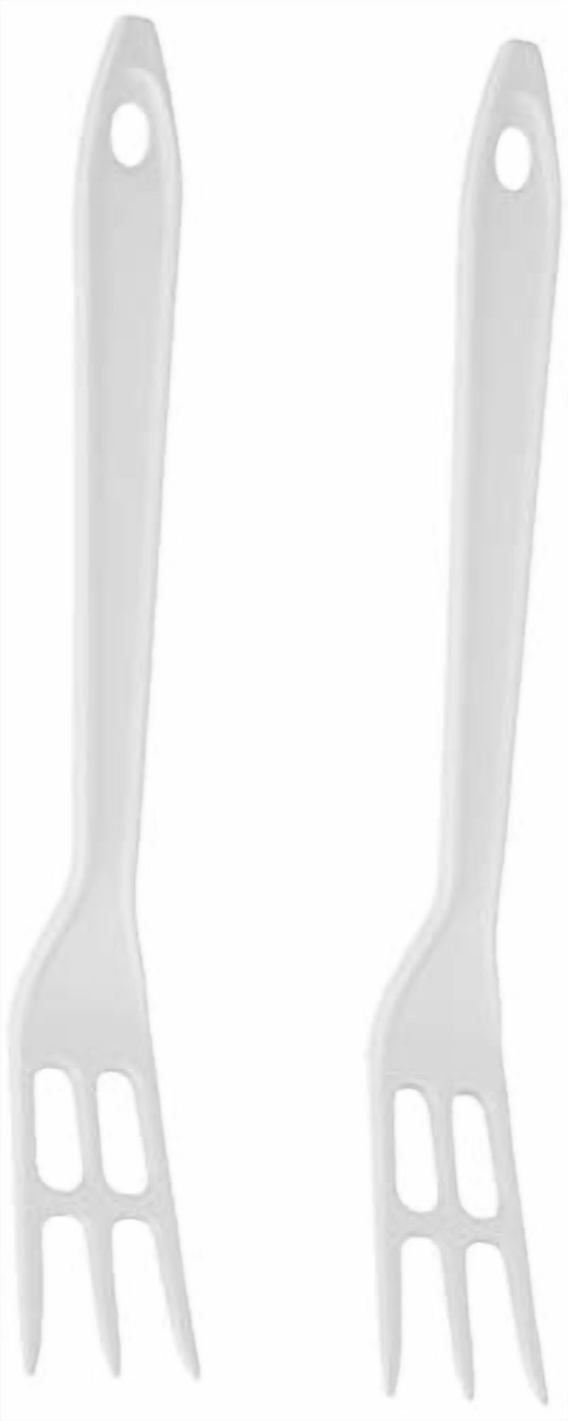 Hutzler Waffle Fork, 11", White,3702-2WH,2 - Walmart.com