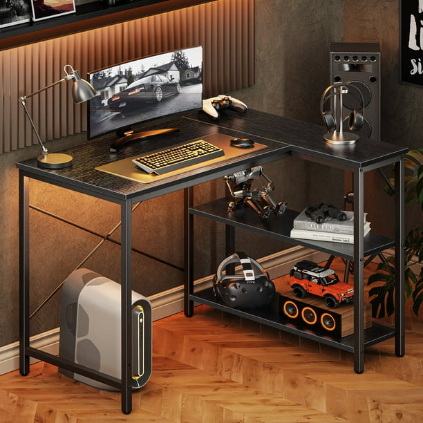 Small corner l shaped desk store