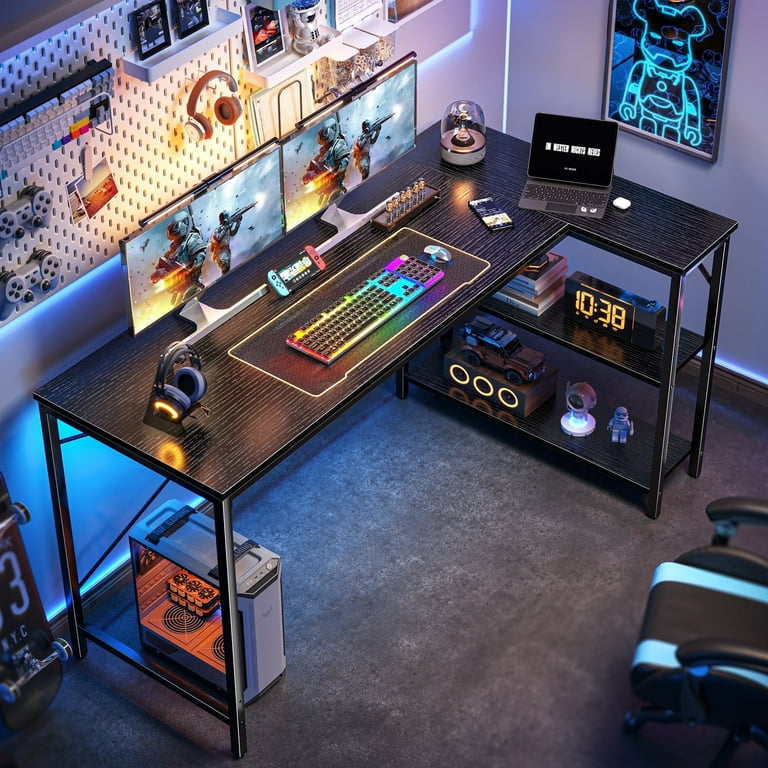 Narrow Addition Computer Desk