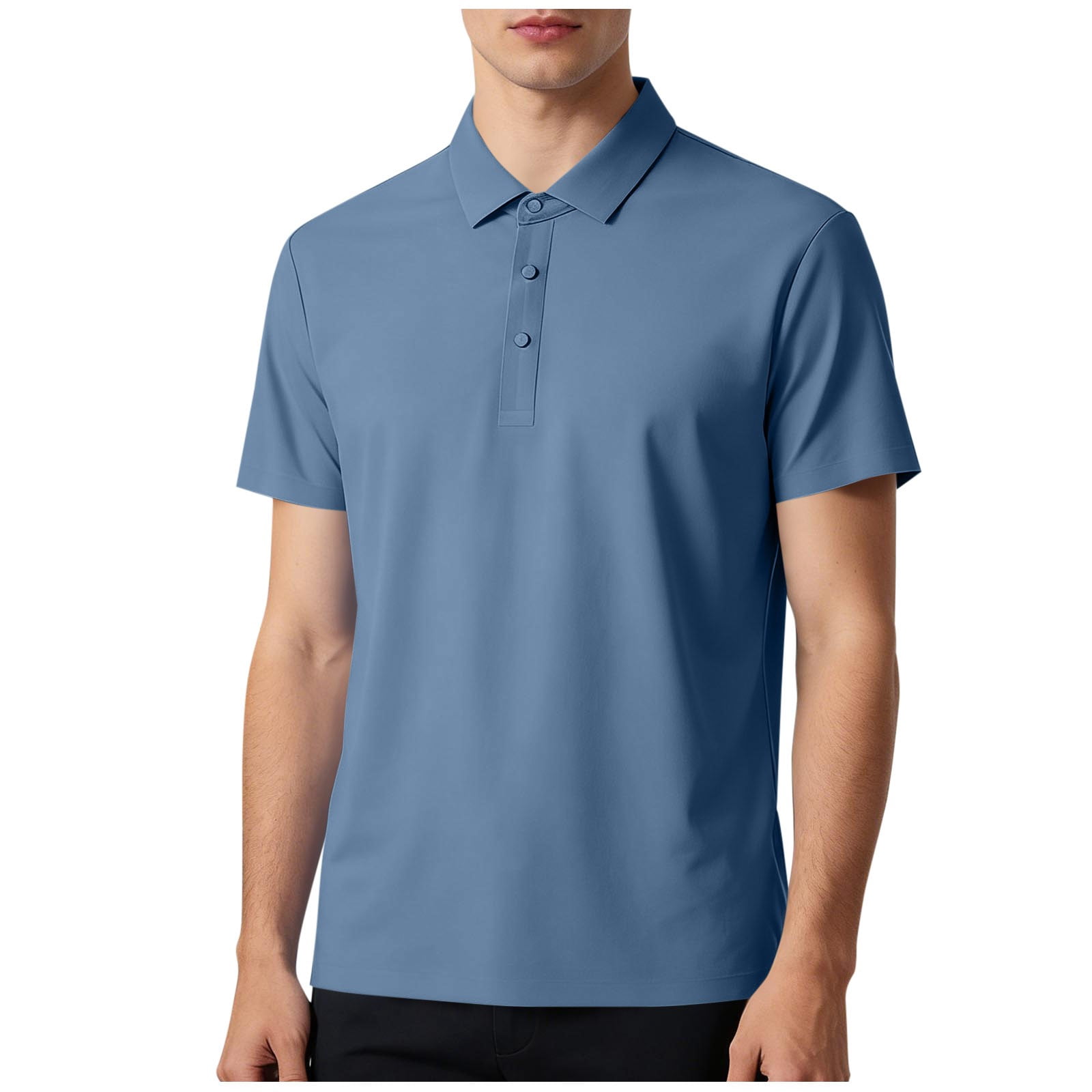 Huuilaibazoo Mens Golf Shirt Dry Fit Mens Polo Shirts Short Sleeve ...