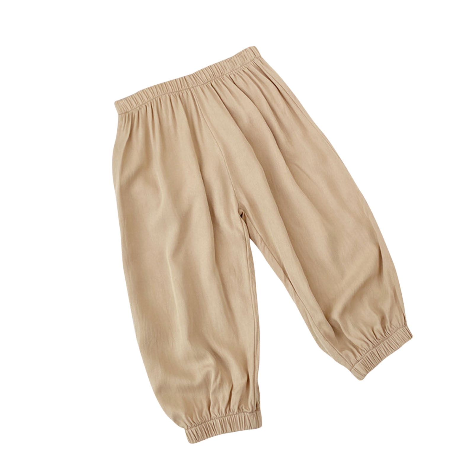 Huvoen Baby Long Bloomers Soft Cotton Harems Pants Child's Summer ...