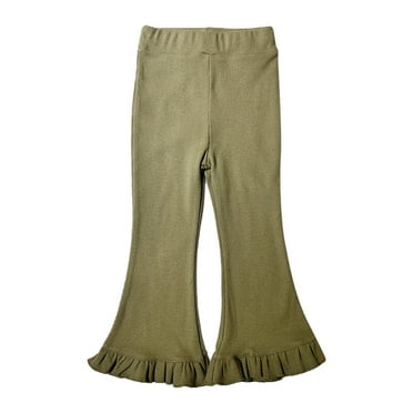 Toddler Kids Kids Girls Fashion Cute Sweet Elasticity Flared Pants ...
