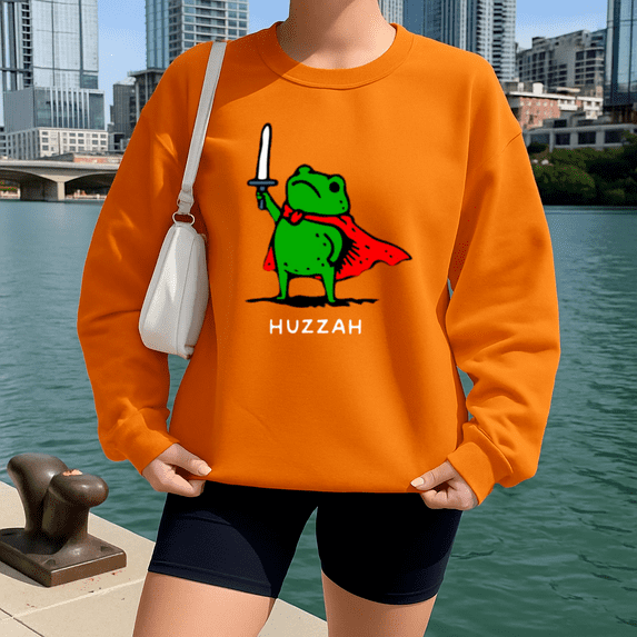 Huzzah Frog Knight Renaissance Weirdcore Meme Fantasy Gamer Graphic ...