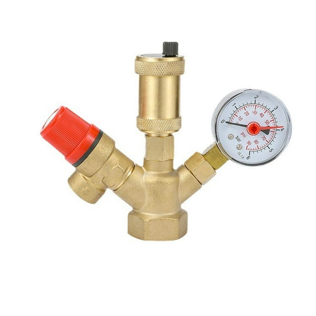 Hvac Safety Valve Water Tank Pressure Relief Valve Boiler Component ...