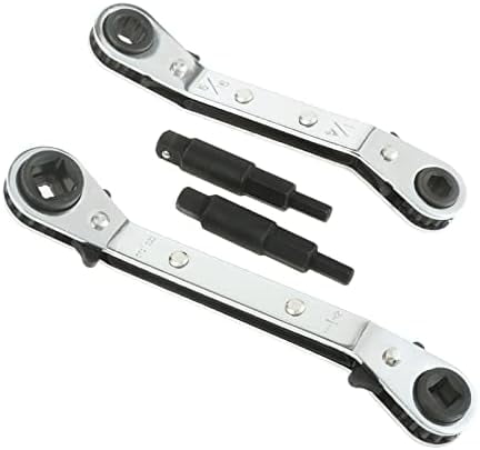 Hvac Service Wrench Tools Air Conditioner Valve Ratchet Wrench 3/16” to ...
