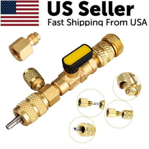 Hvac Tool Ac Schrader Valve Core Remover Dual Size 1/4 And 5/16 Port ...