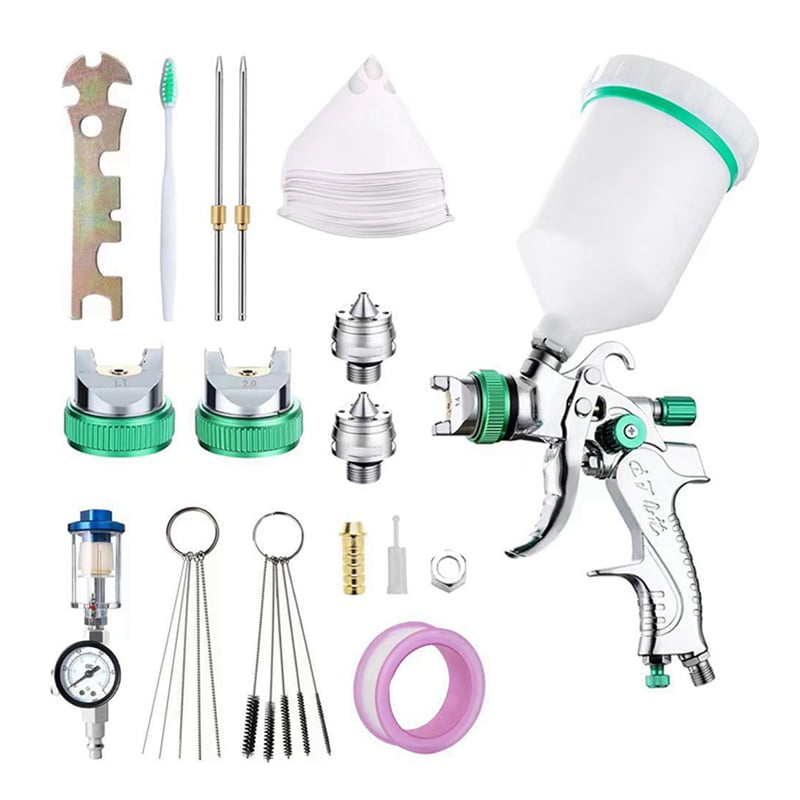 Hvlp Sprayer Nozzles Kit with 1.4/1.7/2.0mm Nozzles, Car Paint Sprayer ...