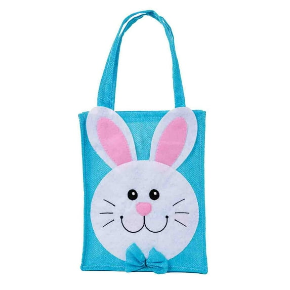 Hvmvliv Easter Gift Bag Easter Portable Storage Bag, Canvas Tote with ...