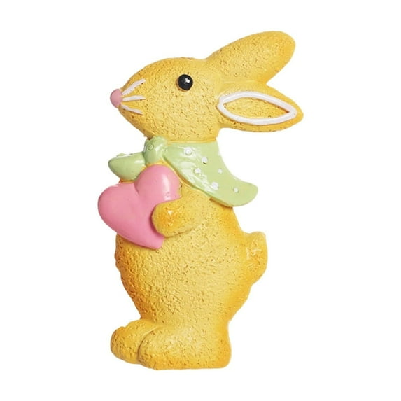 Hvmvliv Easter Gingerbread Bunny Resin Hanging Ornament Handmade ...