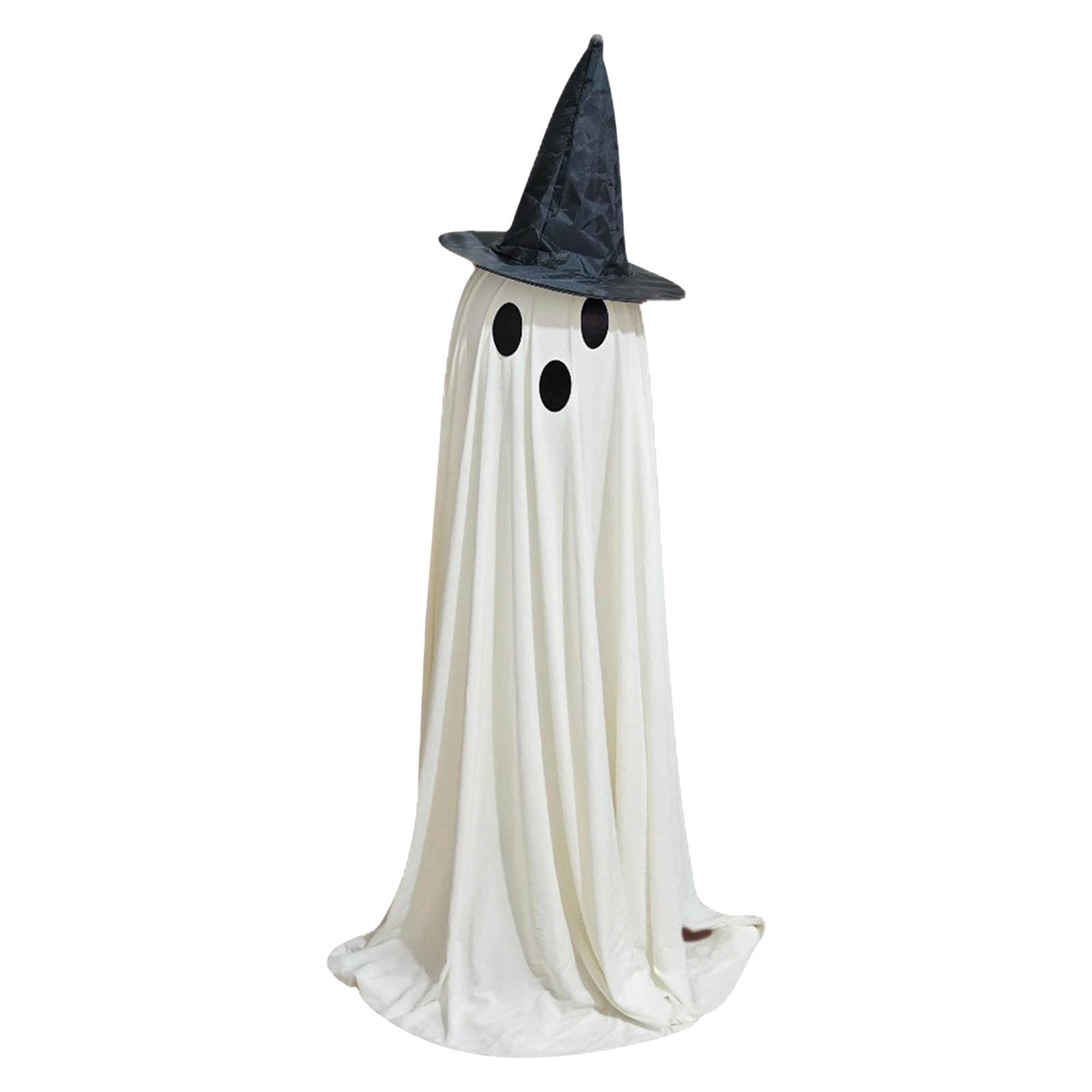 Hvmvliv Ghost Decor 47.24in Colored Halloween Scary Ghost with Witch ...