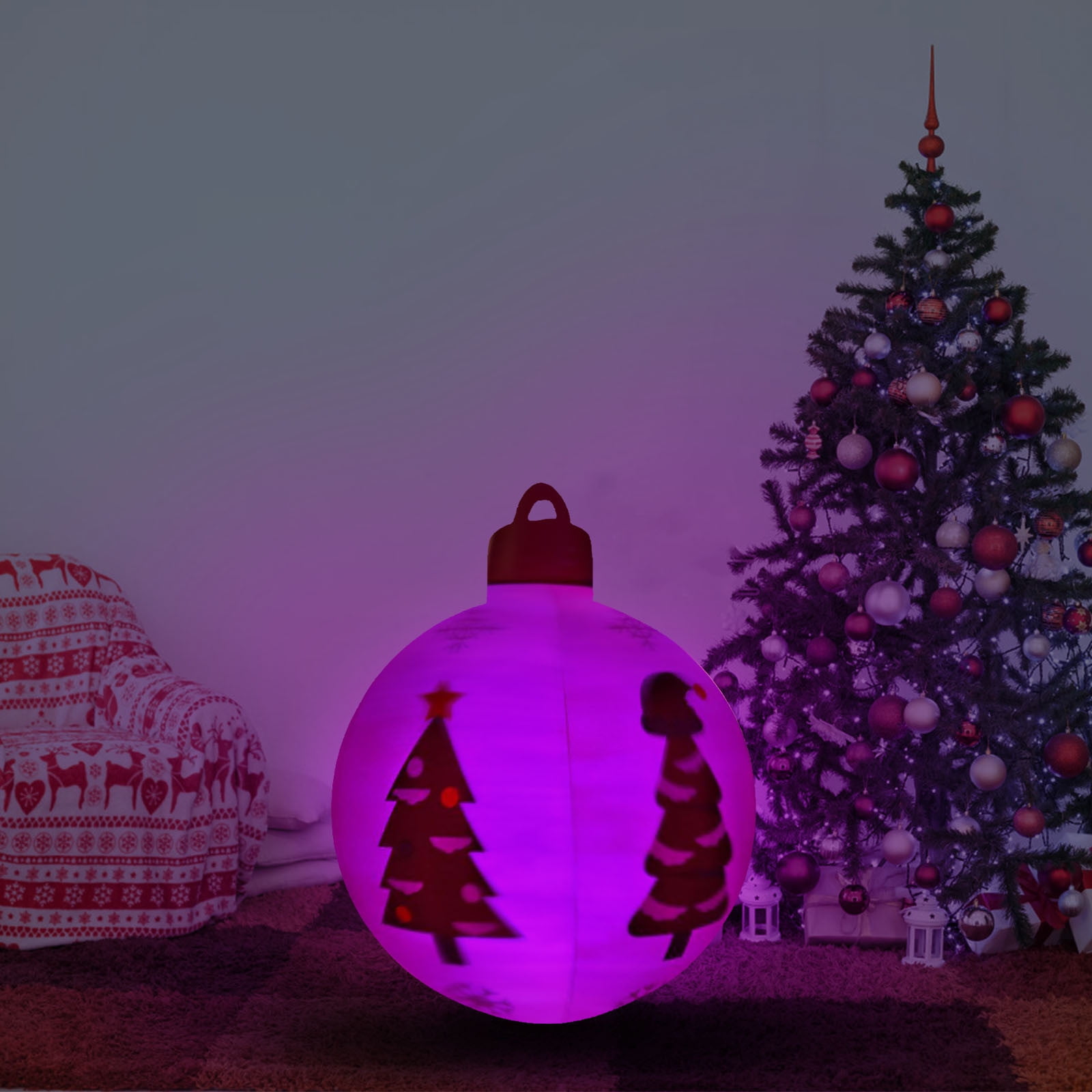 Hvmvliv Giant Christmas Inflatables with Lights Large Xmas Inflatables ...