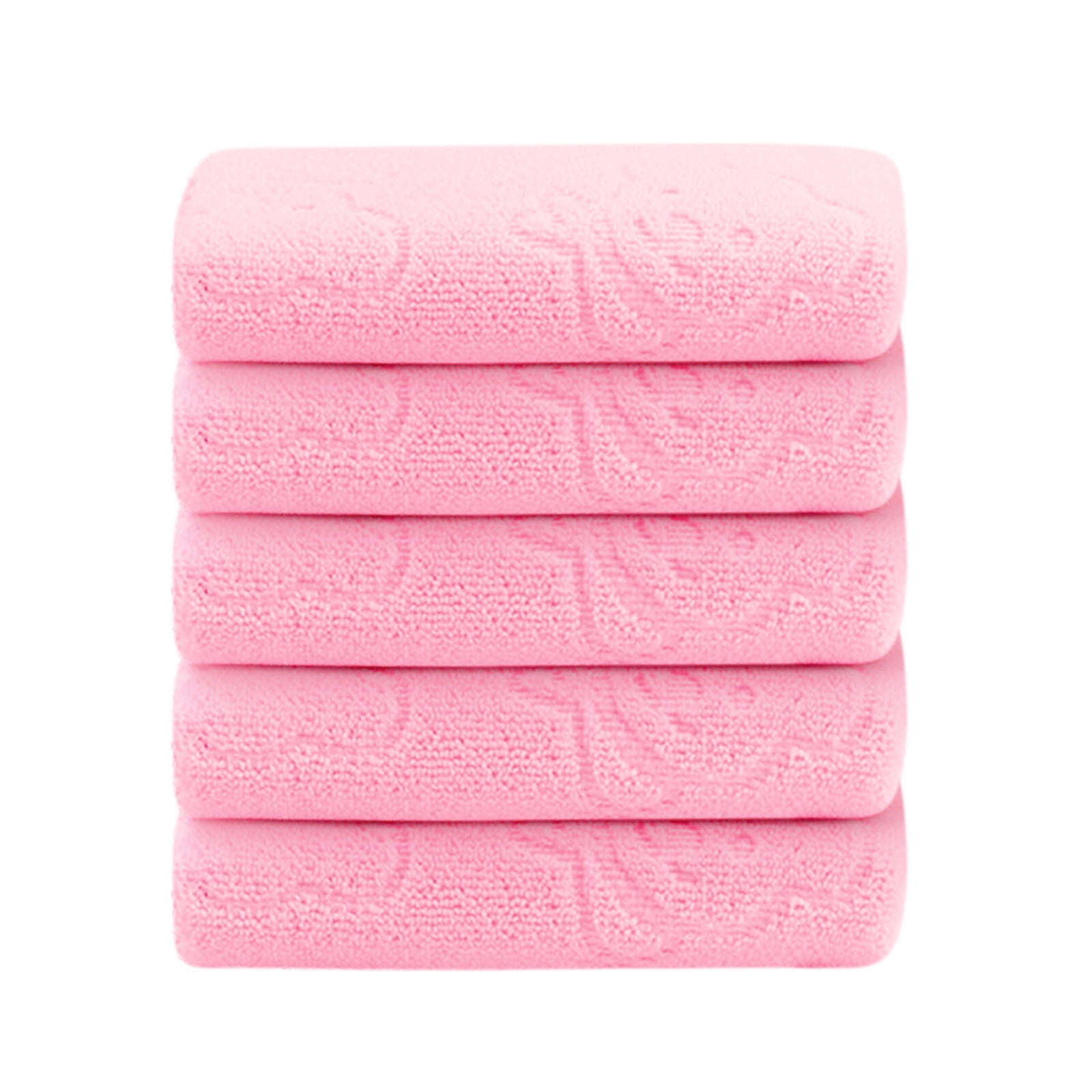 Hvmvliv Soft Bath Towels Large Five-color Bear Embossed Plain Face ...
