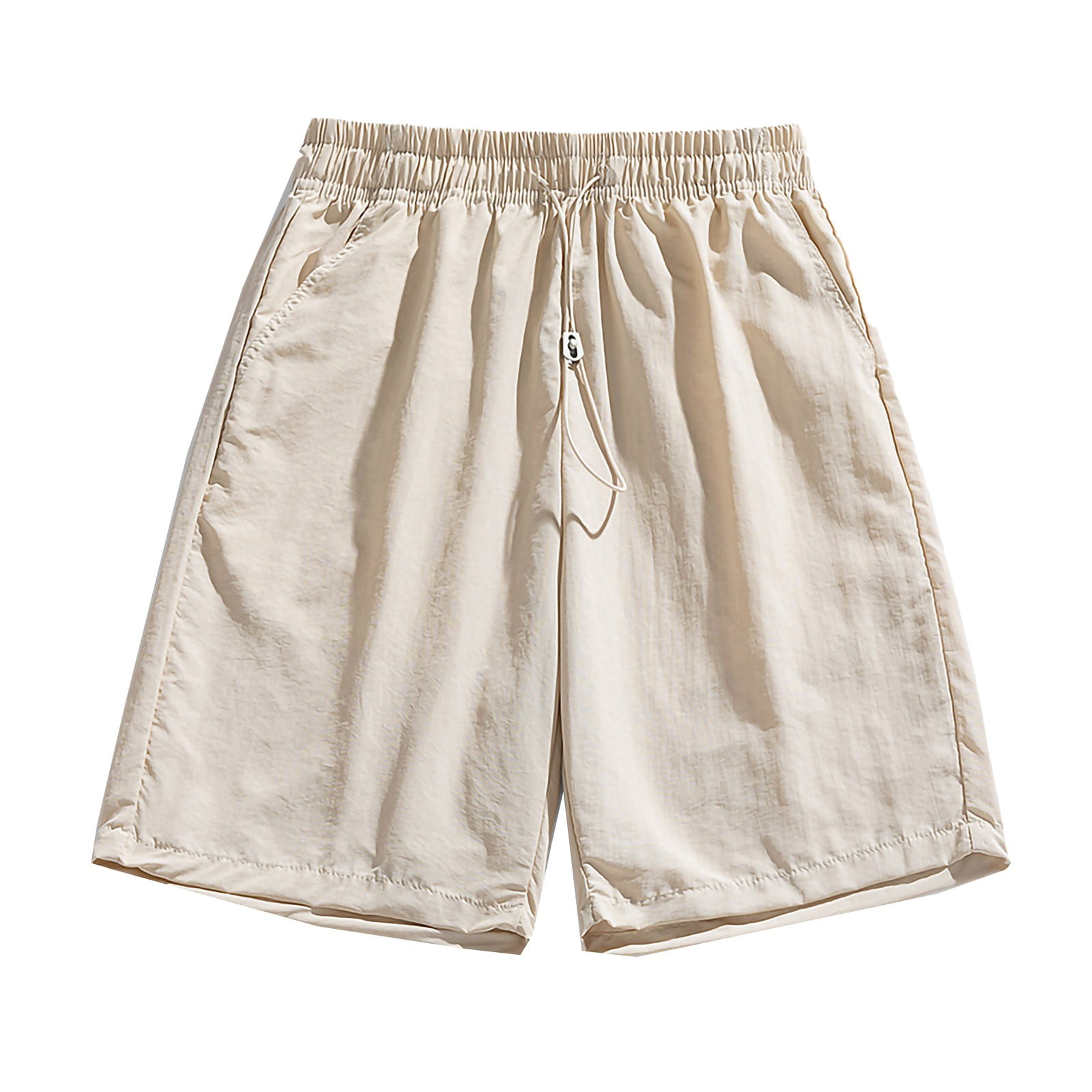 Hvot&aat Men's Summer Lightweight Shorts Adjustable Drawstring Elastic ...