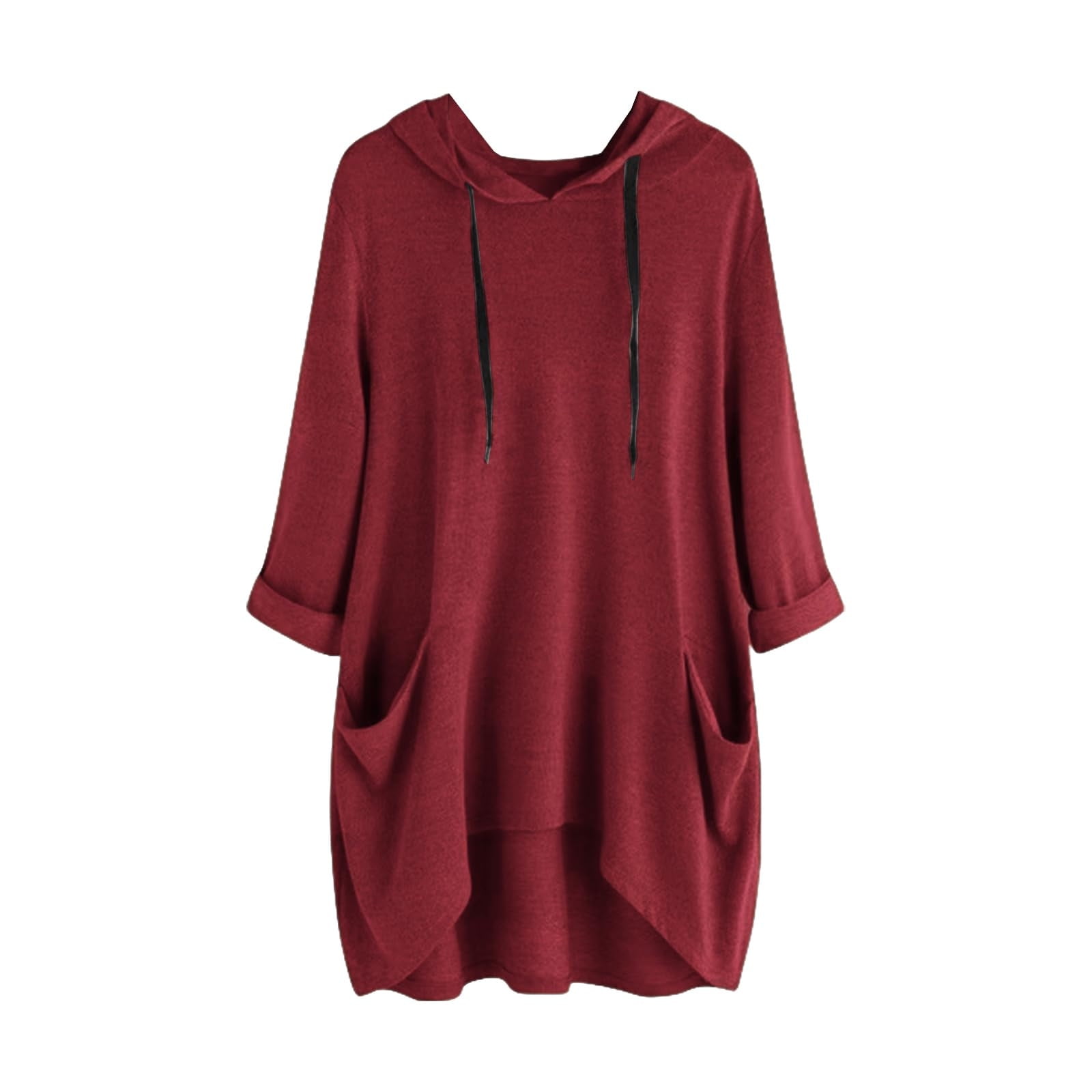 Hvot&aat Plus Size Hoodies for Women Casual Long Sleeve Sweatshirt ...
