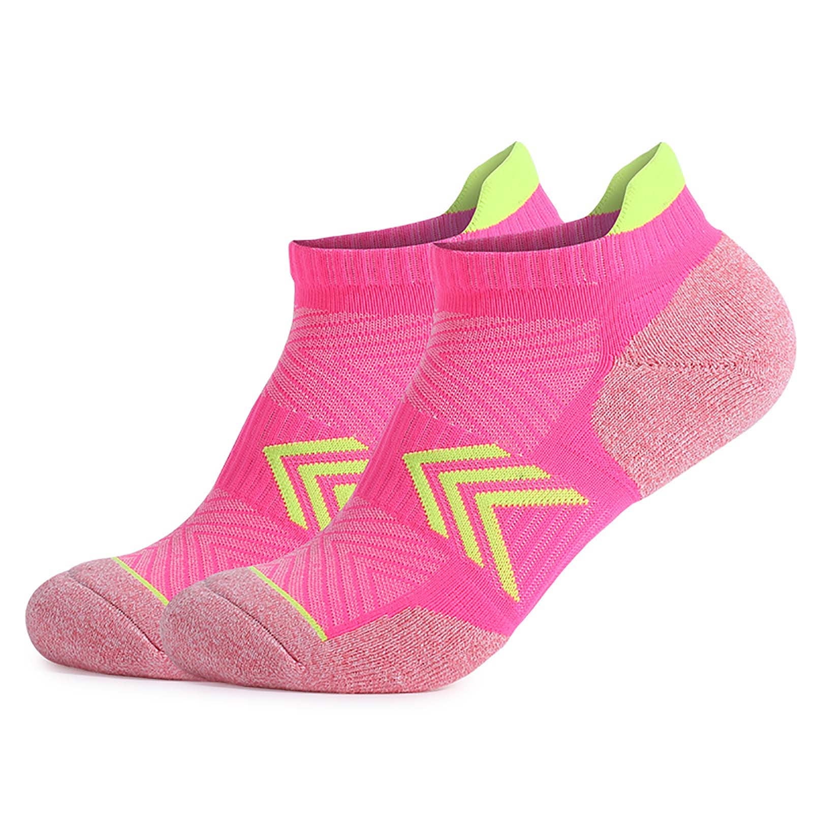 Hvot&aat Women Ankle Socks Athletic Running Low Cut Thick Cushion ...