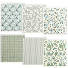 "Hvxrjkn Swedish Dishcloths, 12Pcs, Reusable Absorbent Cellulose ...