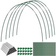 Cambaverd Greenhouse Hoops 6 Sets of 8FT Long Garden Hoops for Raised ...