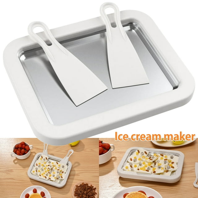Hvxrjkn Instant Ice Cream Roll Maker Ice Cream Pan Instant Cold Plate ...