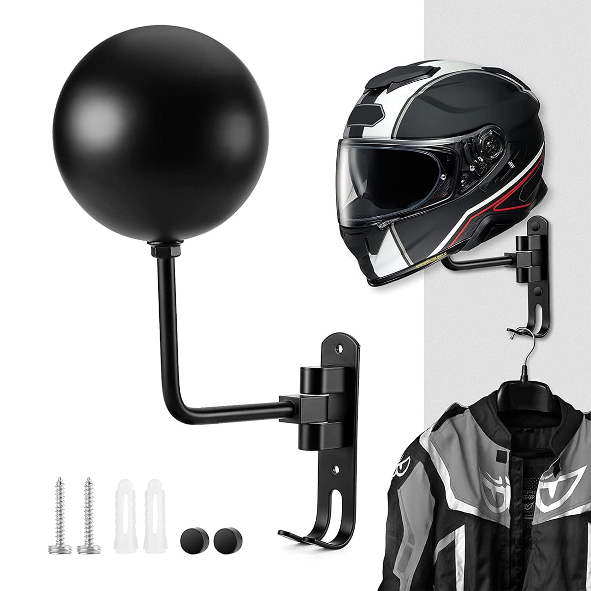 Motorcycle Helmet Rack Motorcycle Helmet Rack Wall Mount 180 Degree