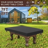 Hvxrjkn Pool Table Cover Waterproof Billiard Table Cover 7FT /8FT ...