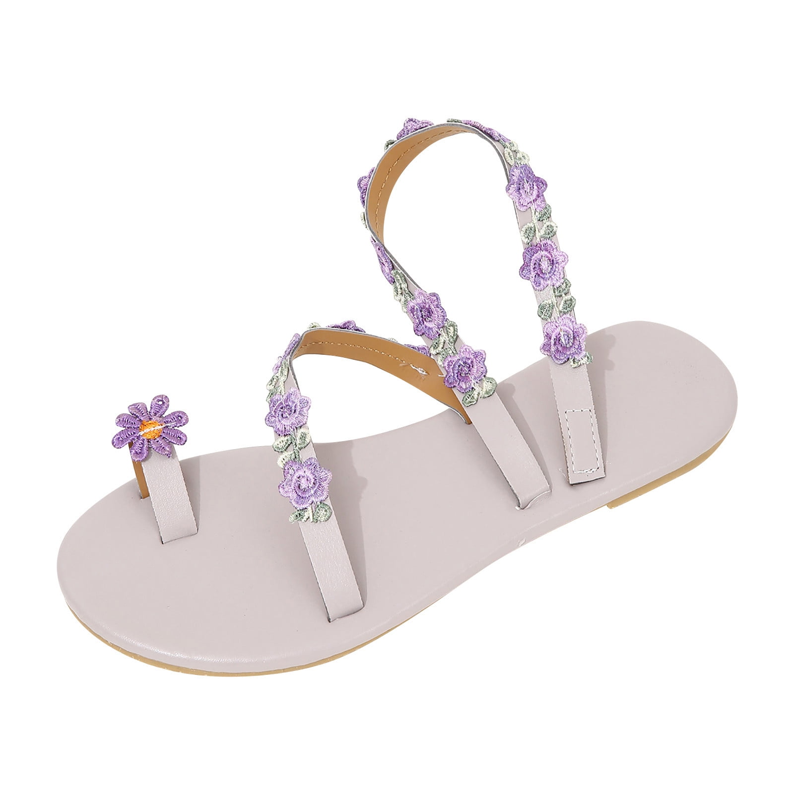Hvyesh Lace Flower Sandals for Women,Sandals for Women Dressy Summer ...