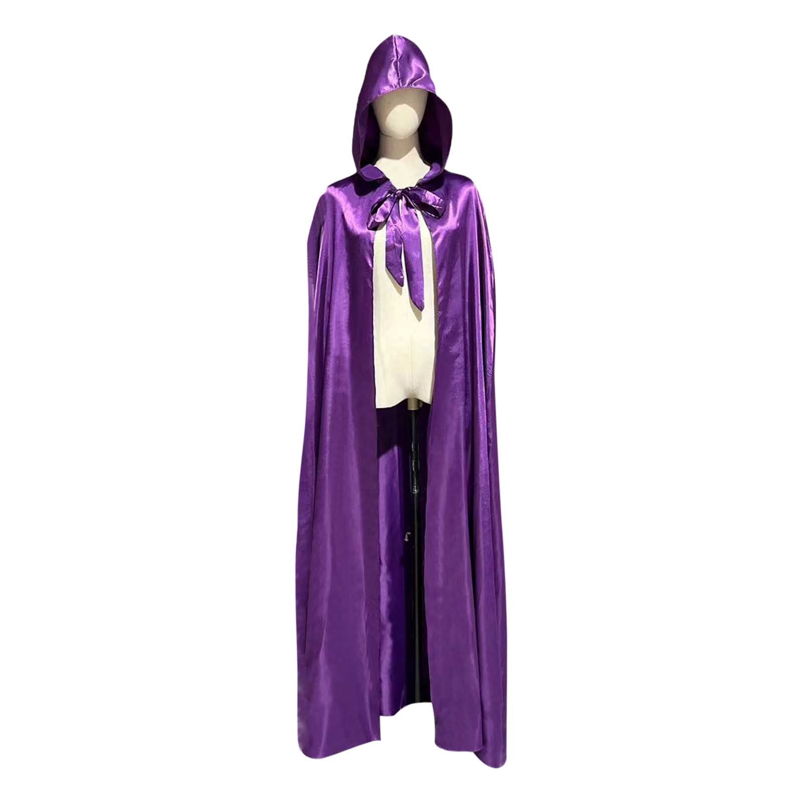 Hvyesh Medieval Cloak with Hood Renaissance Cape for Men and Women ...