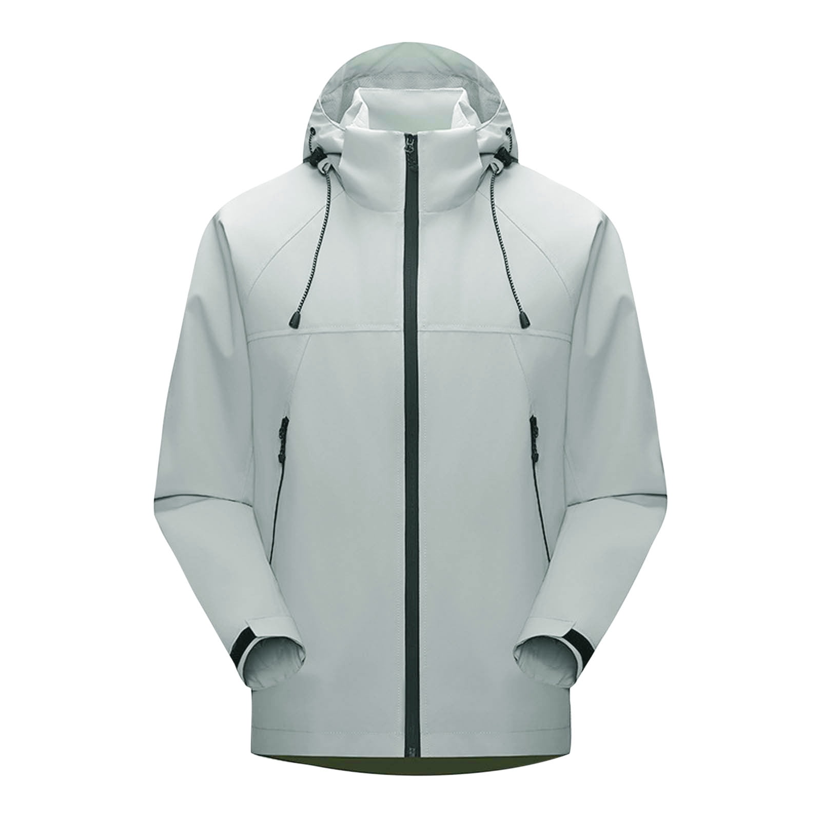 Hvyesh Men's Lightweight Jackets Casual Zip Up Softshell Jackets ...