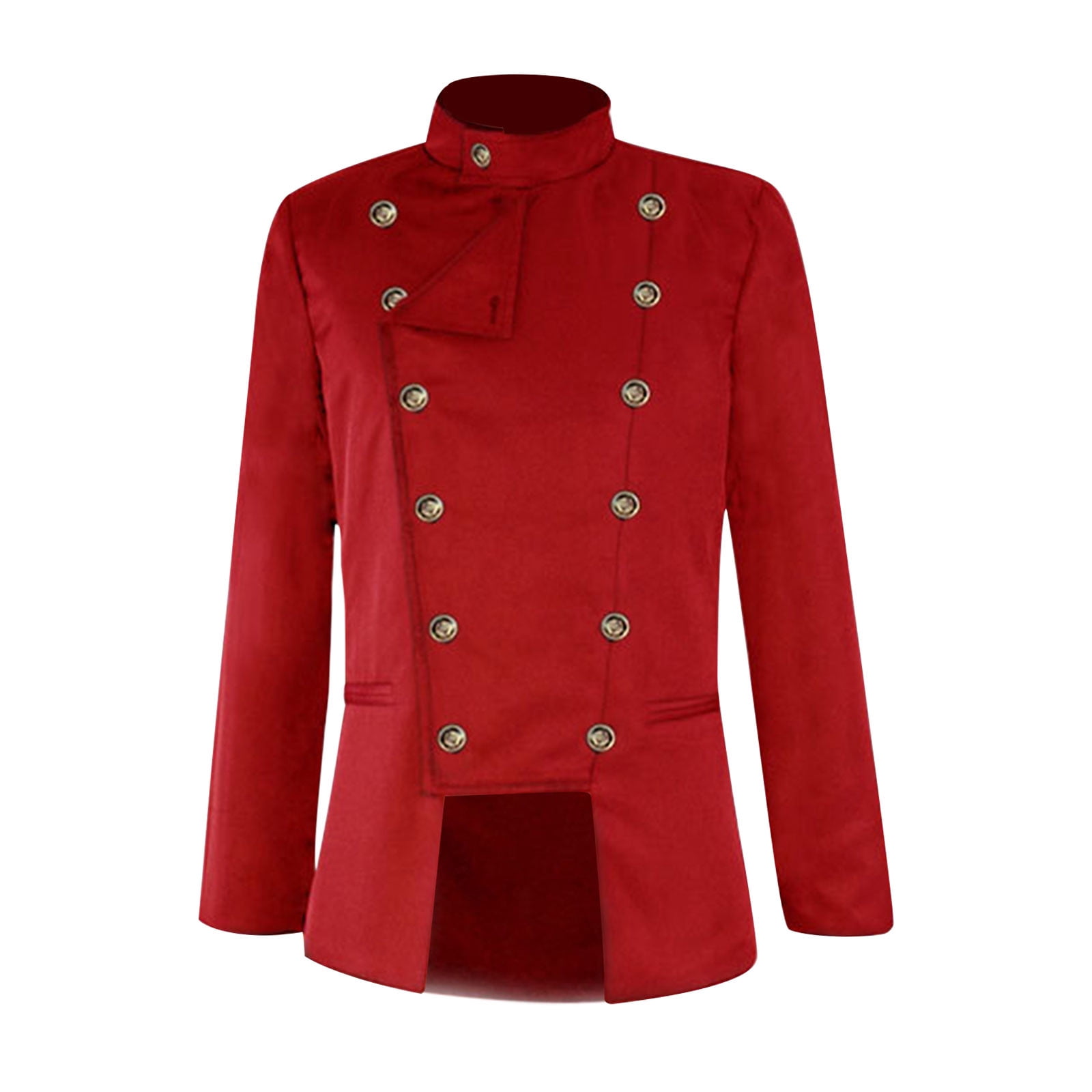 Hvyesh Military Jacket for Mens Gothic Victorian Renaissance Tailcoat ...