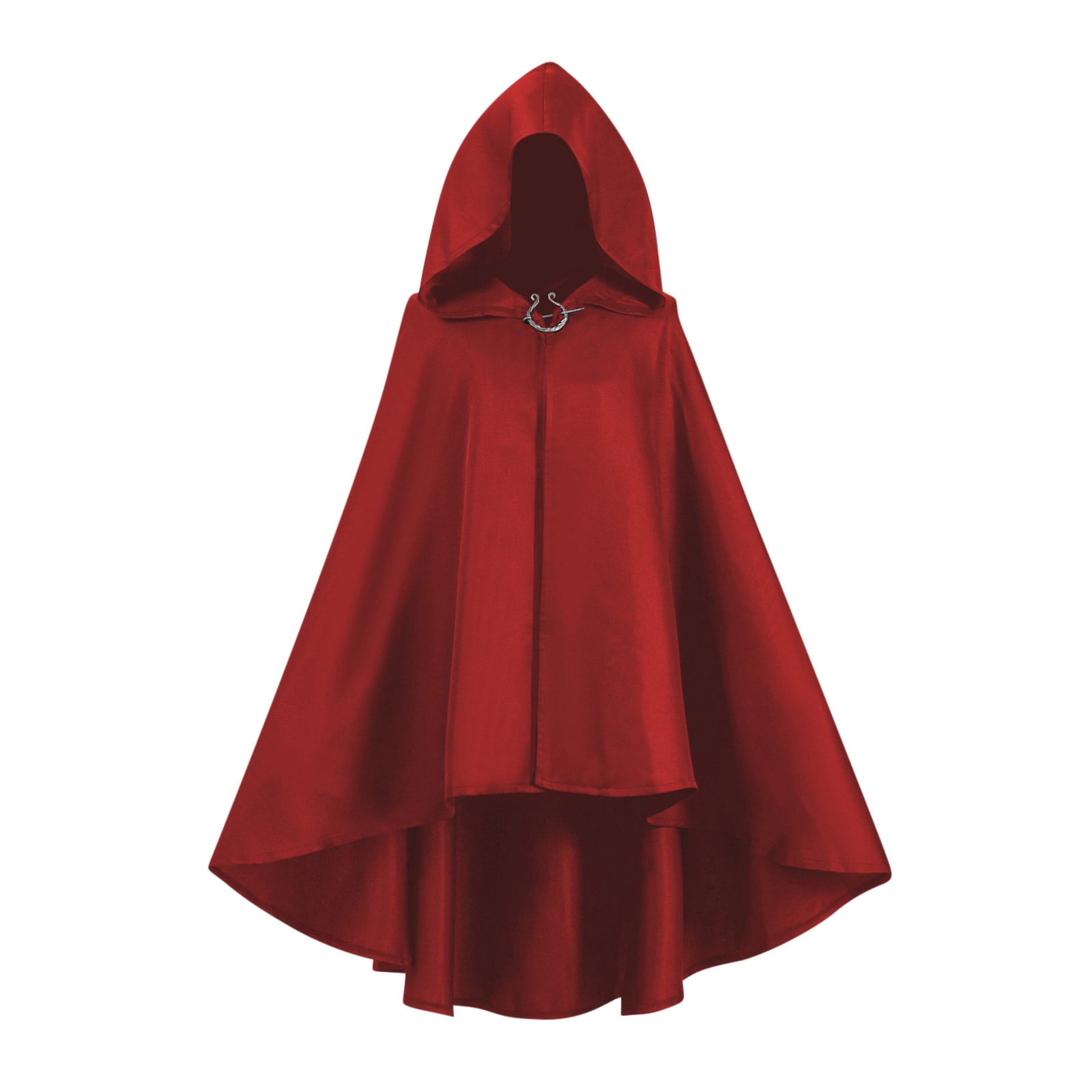 Hvyesh Renaissance Hooded Cloak Medieval Fantasy Cape with hood Unisex ...