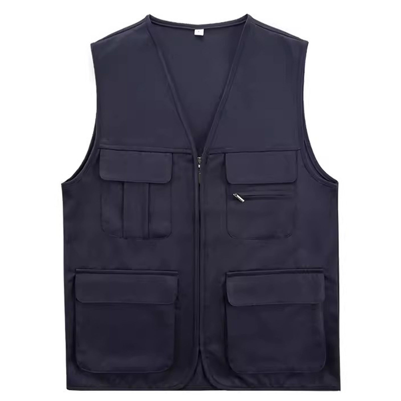 Hvyesh Safety Vest for Men and Women Plus Size Zipper Up Activity Event ...
