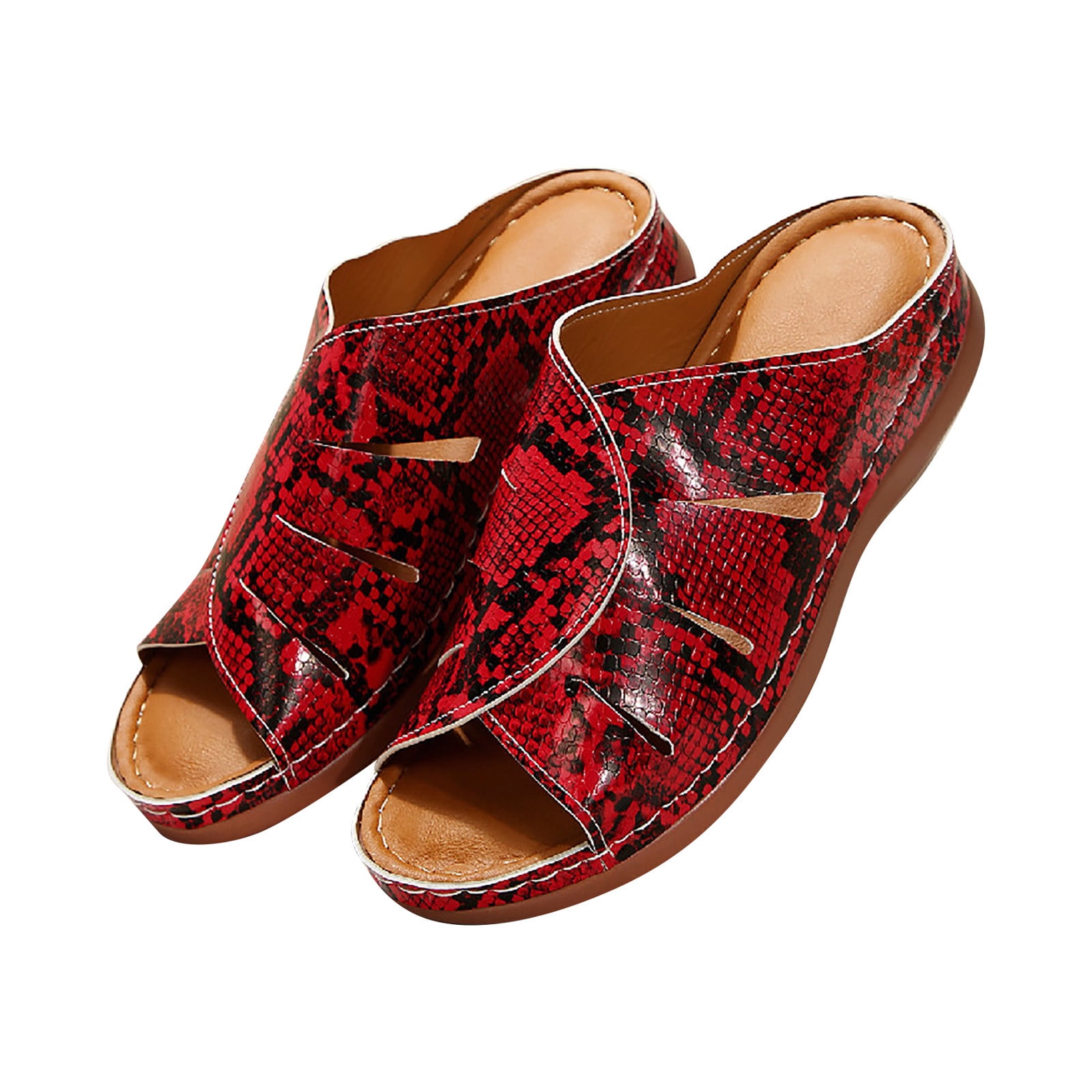 Hvyesh Wedge Sandals for Women Summer: Platform Dressy Womens Low Heel ...