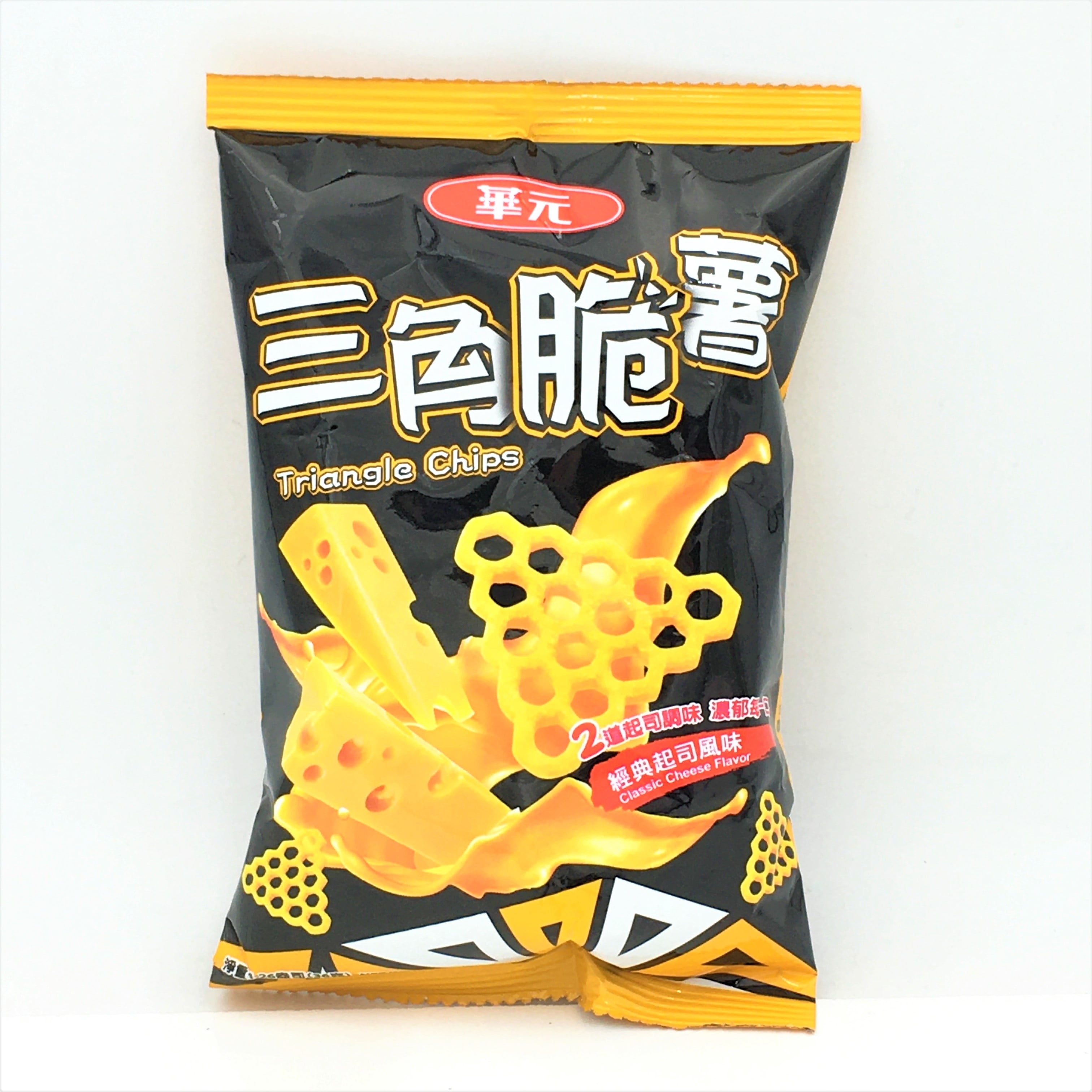 Hwa Yuan Triangle Chips-Classic Cheese Flavor 36g 華元三角脆署-經典起司風味 ...